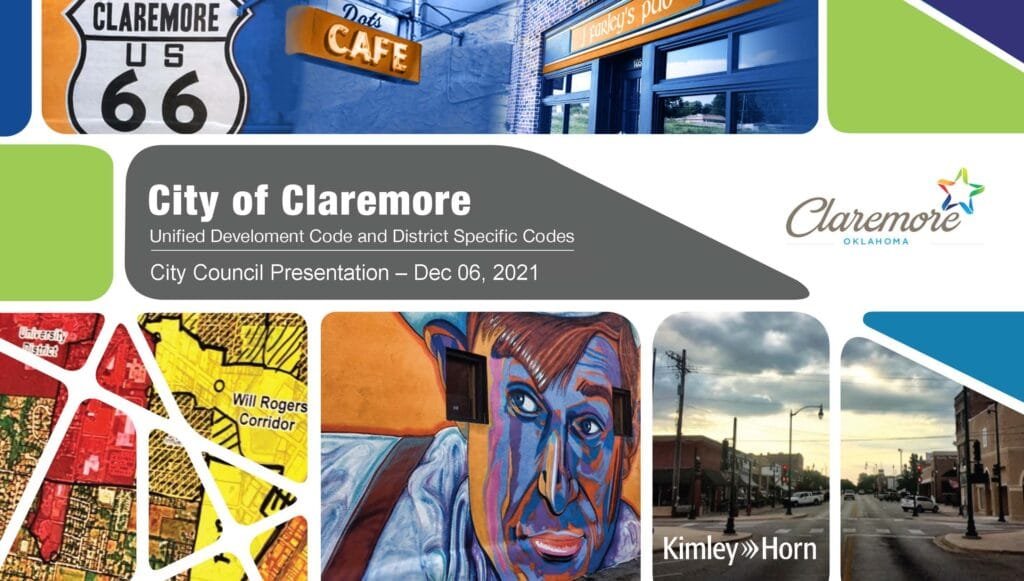 New UDC for City of Claremore – Place Strategies, Inc.
